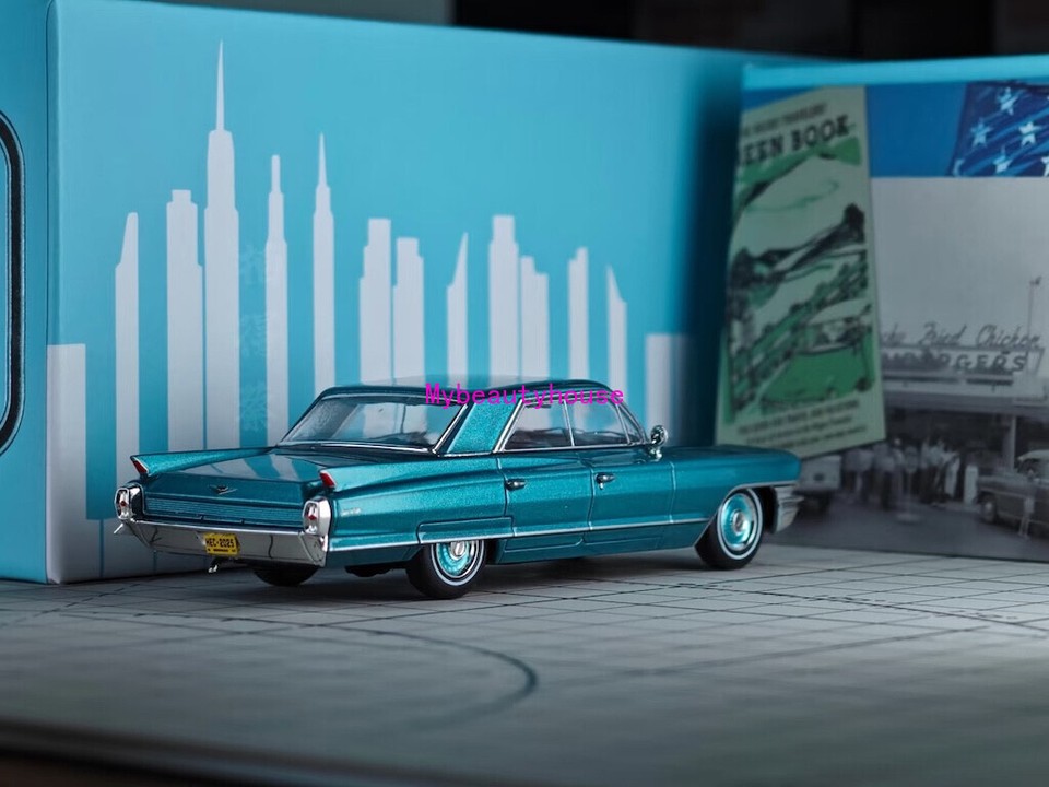 MK 1:64 Blue HEC Scene 1962 Deville Muscle Sedan Model Diecast Metal ...