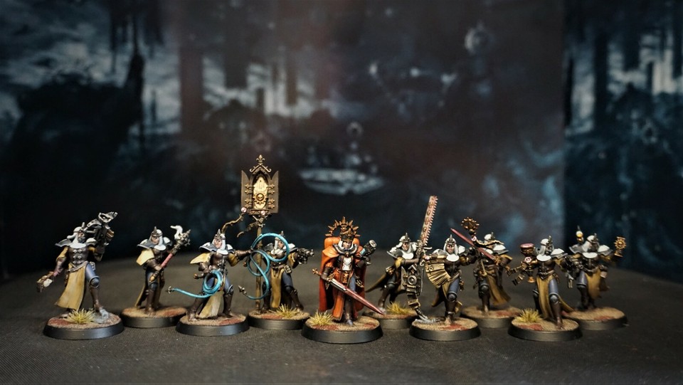 Kill Team: Novitiates Adepta Sororitas painted Warhammer 40k Kill Team ...