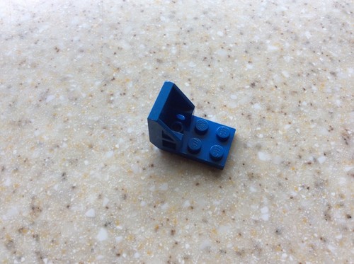 Lego part 4598 vintage blue space seat 3x2 2x2 bracket one piece x1 | eBay