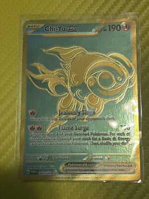 Holo Chi-Yu ex 241/091 Hyper Rare Paldean Fates Pokemon TCG | eBay