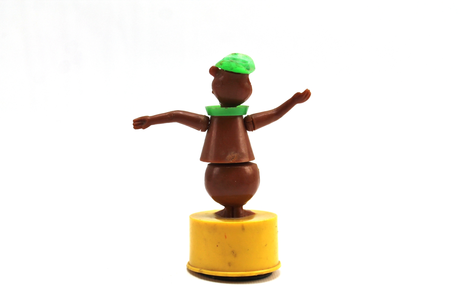 Vintage YOGI BEAR Hanna Barbera Kohner Push Button Puppet Toy Hong Kong ...