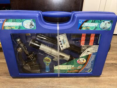 New Edu Science Microscope & Telescope Set 100 Pieces | eBay