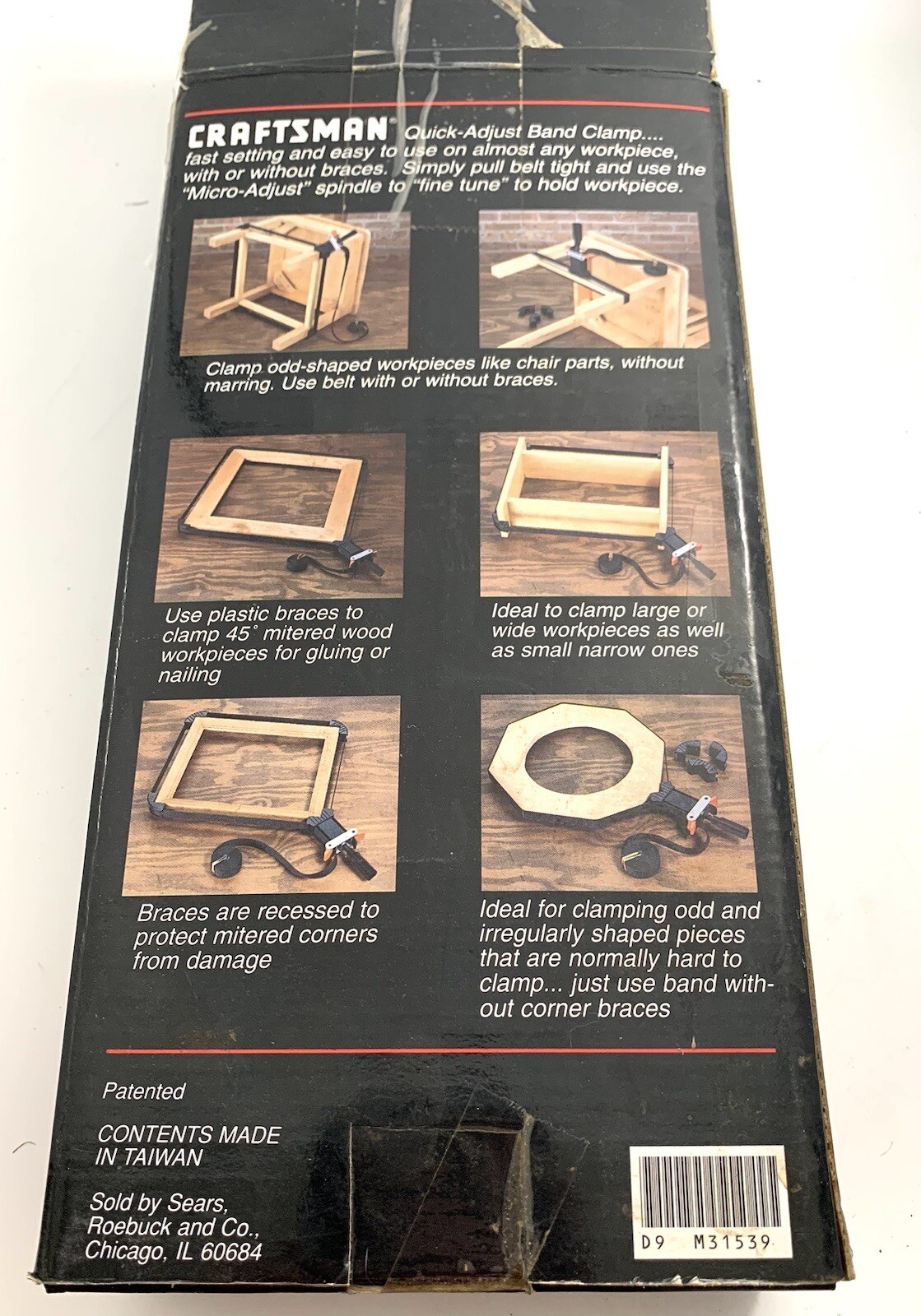 Sears Craftsman Quick Adjust Band Clamp in Box 931539 | eBay