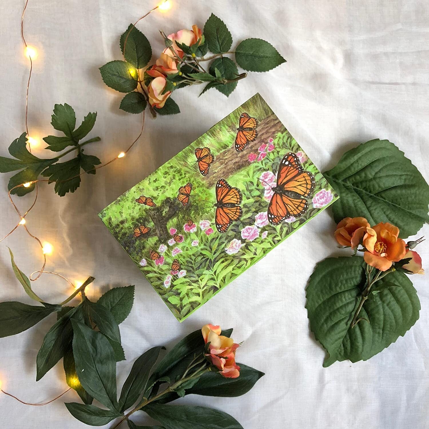 Enchantmints Monarchs Butterfly Jewelry Box for Girls with Spinning ...
