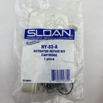 NEW Sloan HY-83-A Actuator Repair Kit Cartridge 11932 | eBay