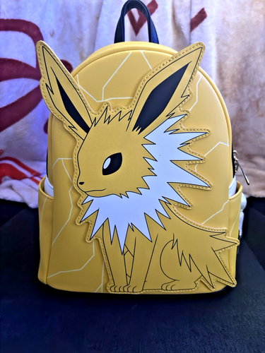 Pokémon Loungefly - Eeveelutions Jolteon Mini Backpack - Glow In The ...