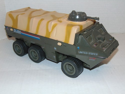 VINTAGE 1983 GI JOE APC AMPHIBIOUS PERSONNEL CARRIER 100% w/SEAT BELTS ...
