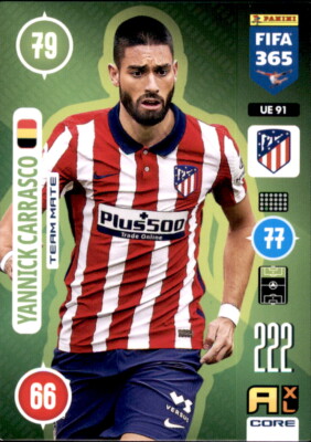 Fifa 365 Adrenalyn XL 2021 UPDATE UE91 - Yannick Carrasco - Team Mate | eBay