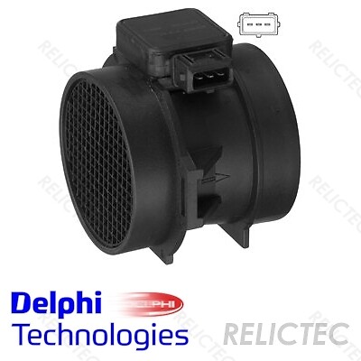 Mass Air Flow Meter Sensor MAF BMW:E46,E39,E36,E38,3,5,Z3,7 13621432356 ...