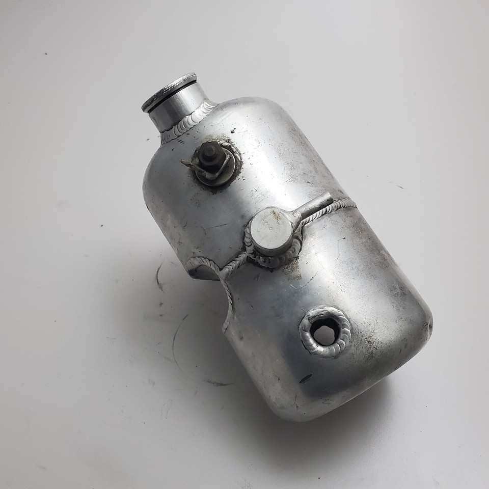 Vintage Aluminum Chopper Oil Tank BSA Triumph Harley Davidson | eBay