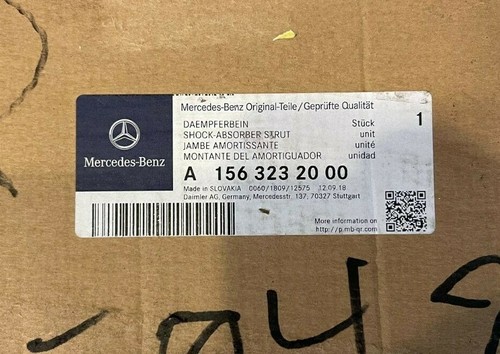 2015-2017 MERCEDES GLA250 FRONT RIGHT SHOCK ABSORBER 1563232000 ...