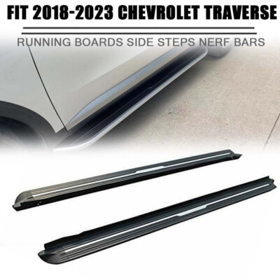 Running Boards Aluminum Side Steps Nerf Bars Fit Chevrolet Traverse ...
