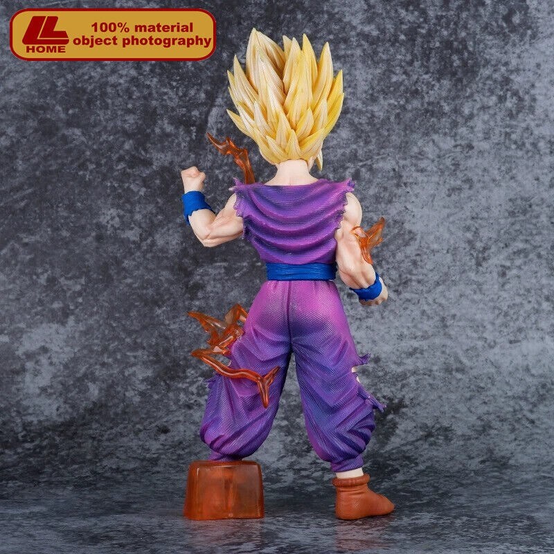 Anime Dragon Ball Z Super Saiyan 2 Son Gohan Child Big Figure Statue ...