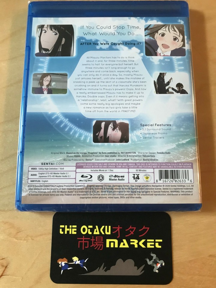 Fragtime / NEW Yuri anime on Blu-ray from Sentai Filmworks | eBay