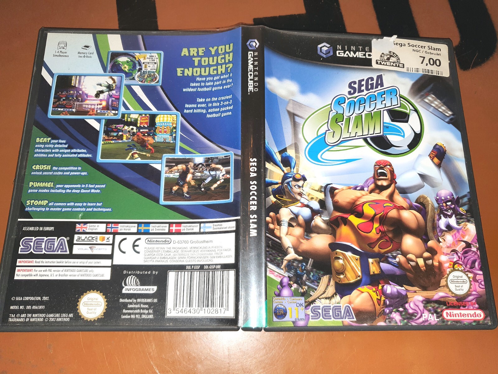 Sega Soccer Slam (Nintendo GameCube, 2002) - European Version for sale ...