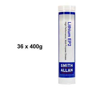 Lithium EP2 Grease Cartridge 400gm Multi Purpose General Purpose 36 x ...