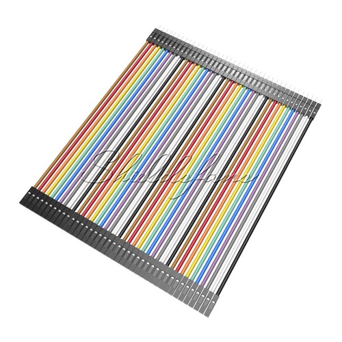 40Pin Dupont 40PCS 10CM Male To Female Jumper Wire Ribbon Cable for ...