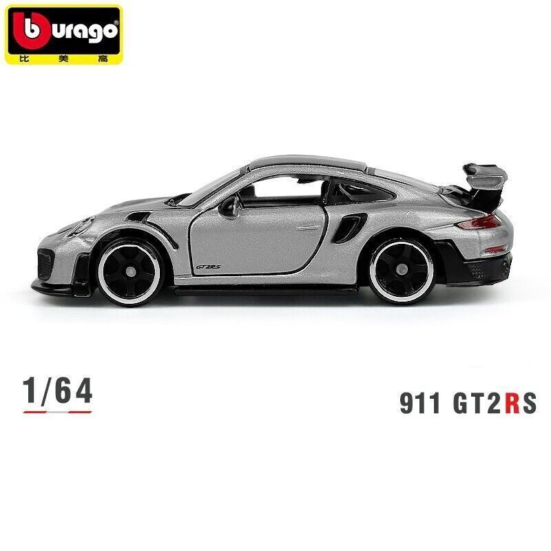 1:64 Scale 2018 Bburago Porsche 911 GT2 RS Toy Collection Model Car ...