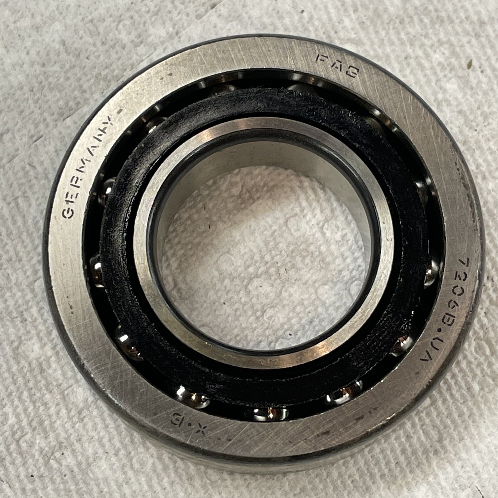 2+FAG+Bearing+7206B+30x62x16+Angular+Contact+GERMANY for sale online | eBay