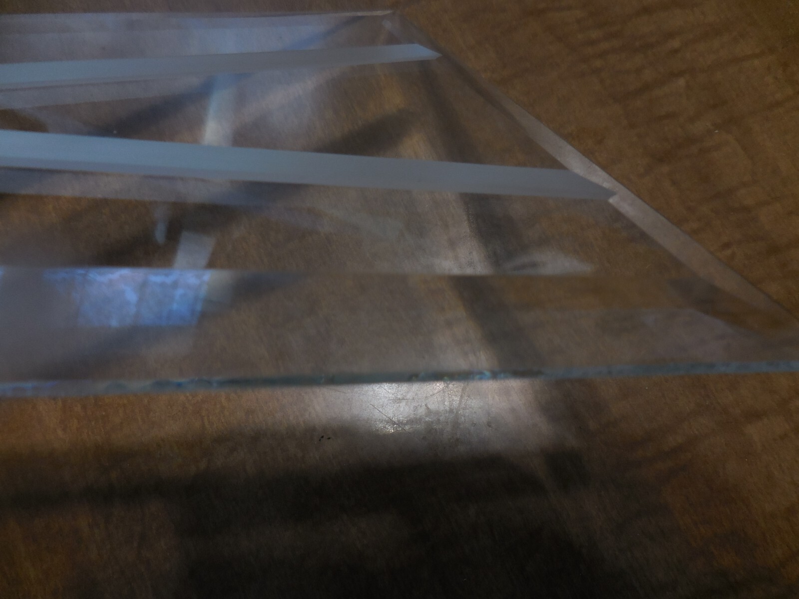 Thick Rectangular Slab Stained Glass Beveled and Grooved for Crafting ...