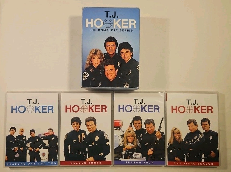T.J. Hooker The Complete Series DVD 21-Disc Box Set William Shatner | eBay