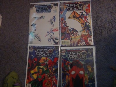 ZERO HOUR issues #1 #2 #3 #4 (1994) DC Comics | eBay