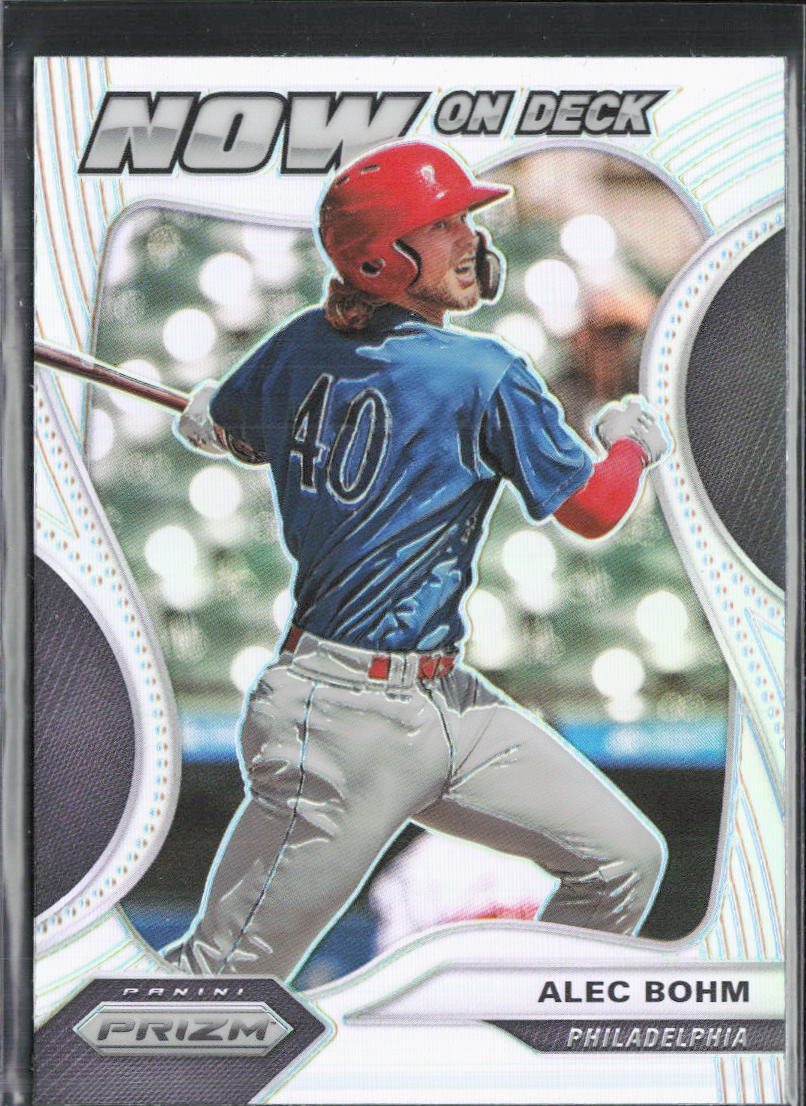 2020 Panini Prizm #NOD-13 Alec Bohm Now On Deck Silver Prizm Phillies | eBay