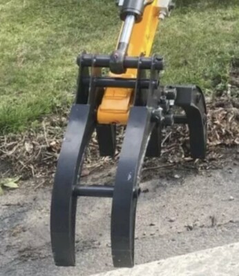 Mini Digger Log Grabber | eBay UK