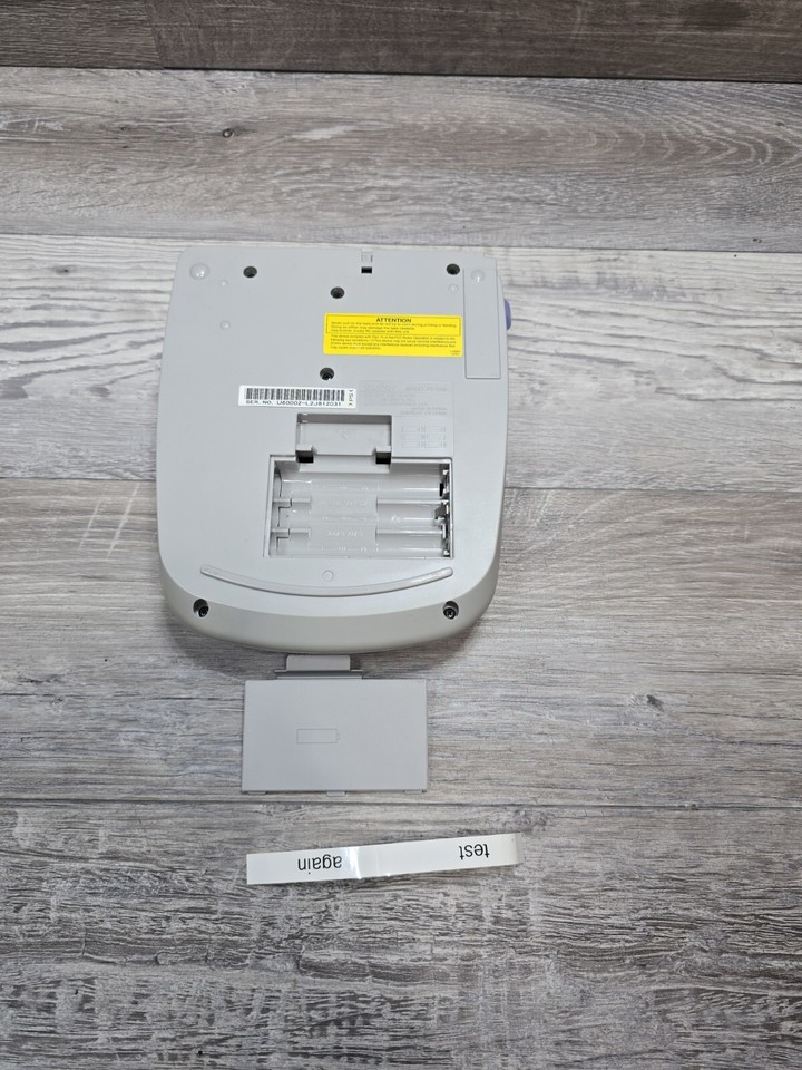 Brother Label Maker PT-1750 P-Touch Printer Battery Power No Cord ...