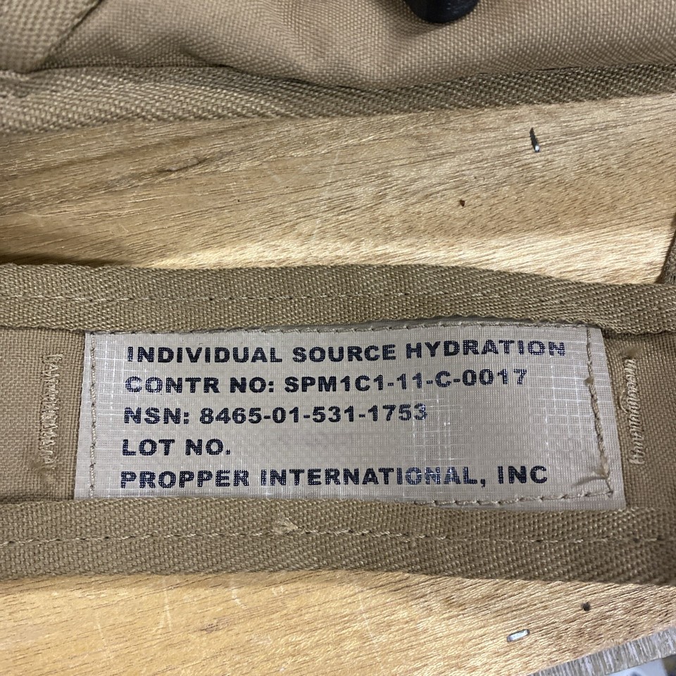 USMC INDIVIDUAL SOURCE Hydration System NSN 8465-01-531-1753 | eBay.de