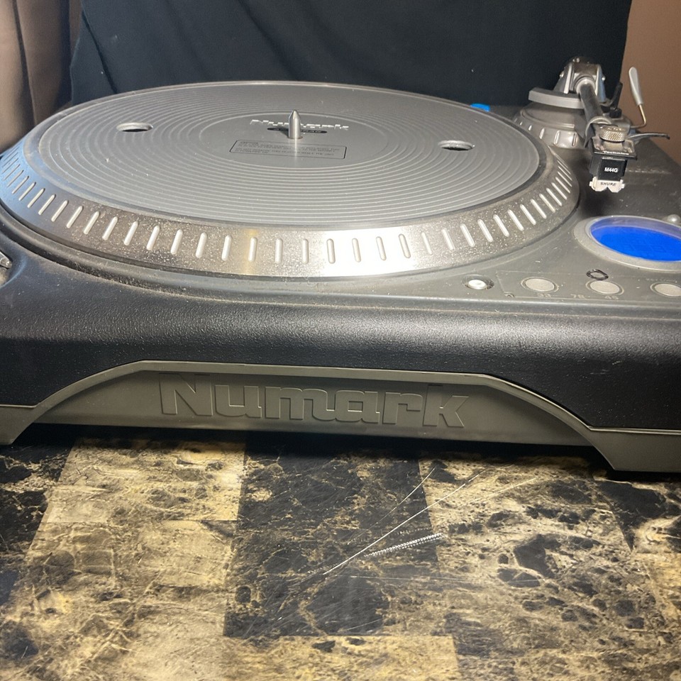 NUMARK TTX1 DIRECT DRIVE TURNTABLE GREAT CONDITION TECHNICS W/ SHURE ...
