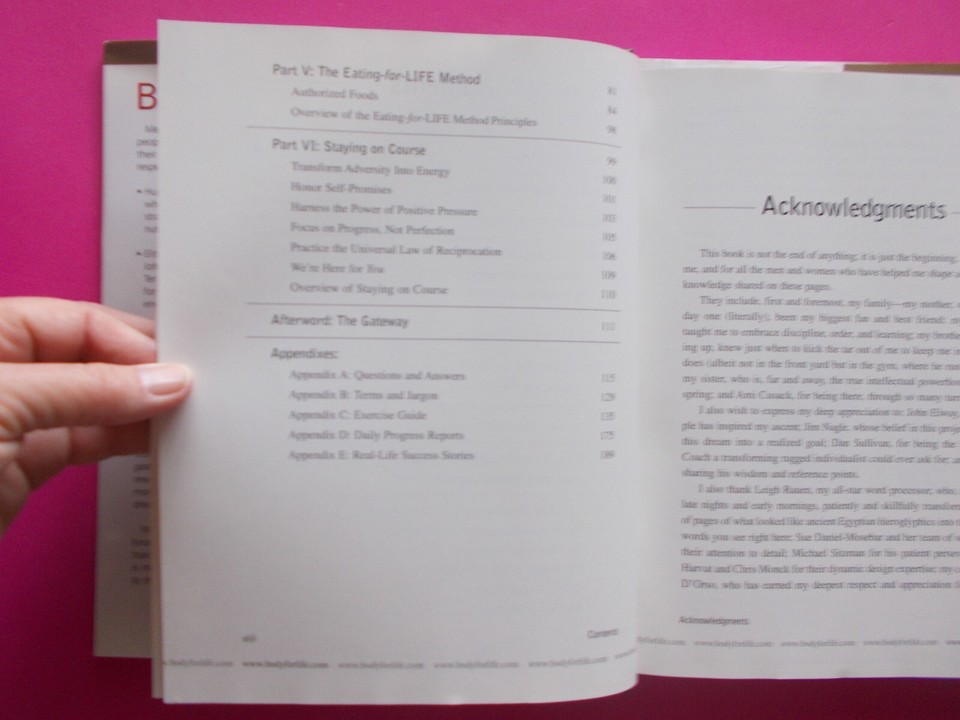 BODY FOR LIFE - BILL PHILLIPS - 12 WEEKS TO MENTAL & PHYSICAL STRENGTH ...