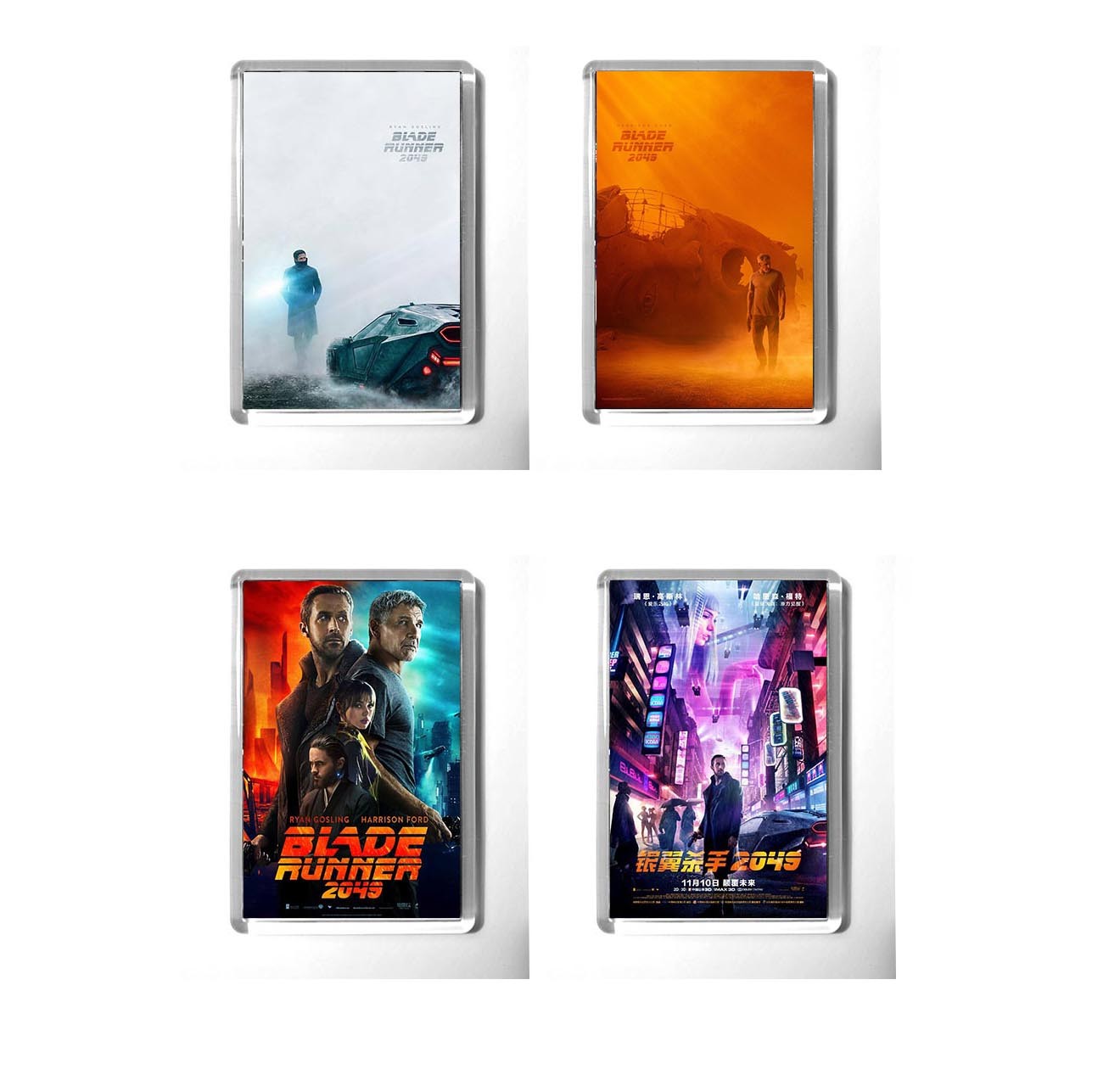 BLADE RUNNER 2049 7 x 4.5cm fridge magnet film posters DECKARD nexus ...