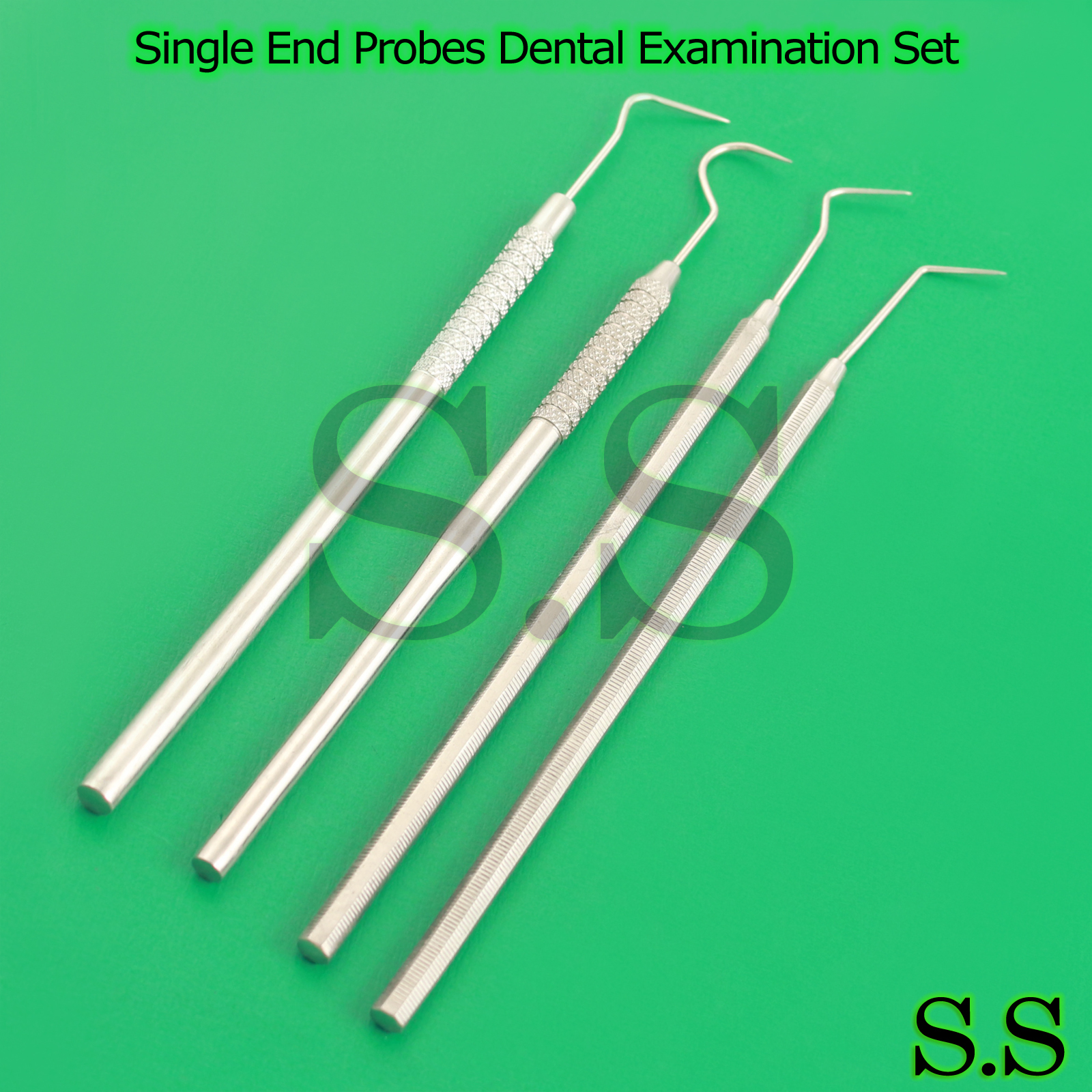 Single End Probes Dental Examination Dentist Hygienist Exam Probe | eBay
