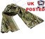 TACTICAL SNIPER SCRIM NET SCARF VEIL -US BRITISH MULTICAM/MTP/UTP or ...