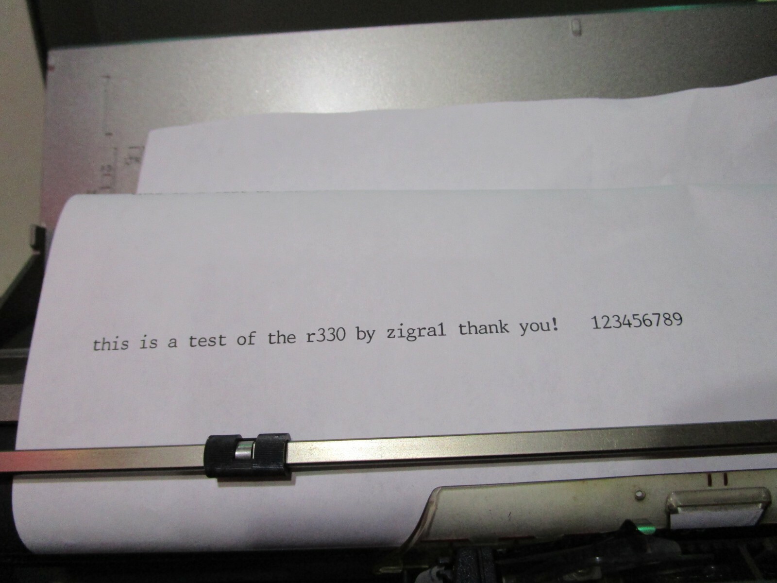 Panasonic Kx-r330 Electronic Typewriter PC Keyboard Spell Check Text ...