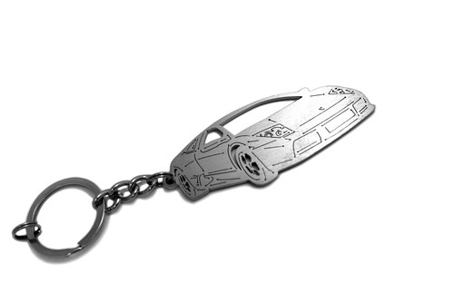 Stainless Steel Keychain 3D Car Body Key Ring fit Lamborghini ...