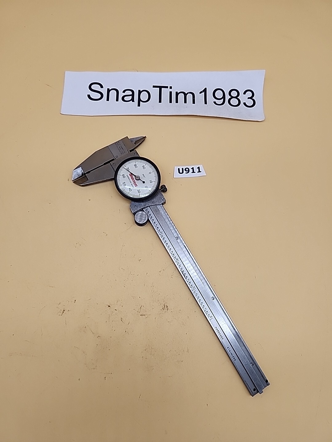 Starrett 120A-6 Dial Caliper Hardended Stainless Steel | eBay