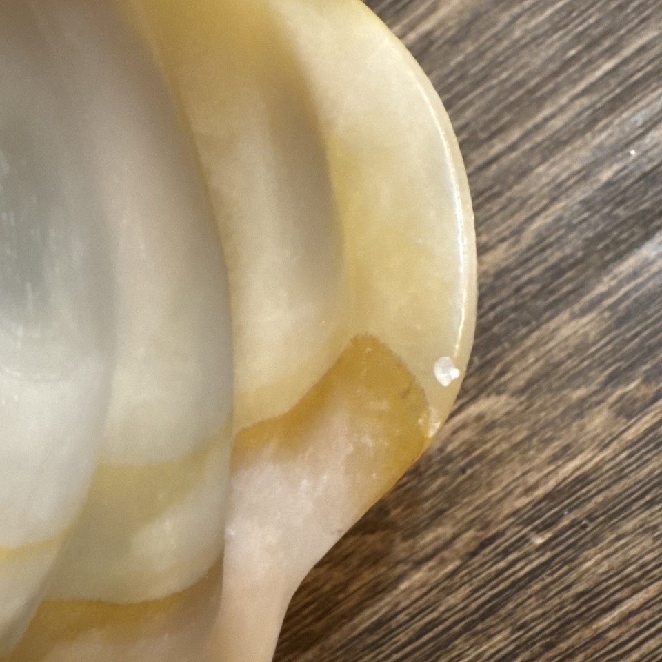 Banded Onyx Stone Clam Shape Trinket Candy Soap Jewelry Dish Cream ...