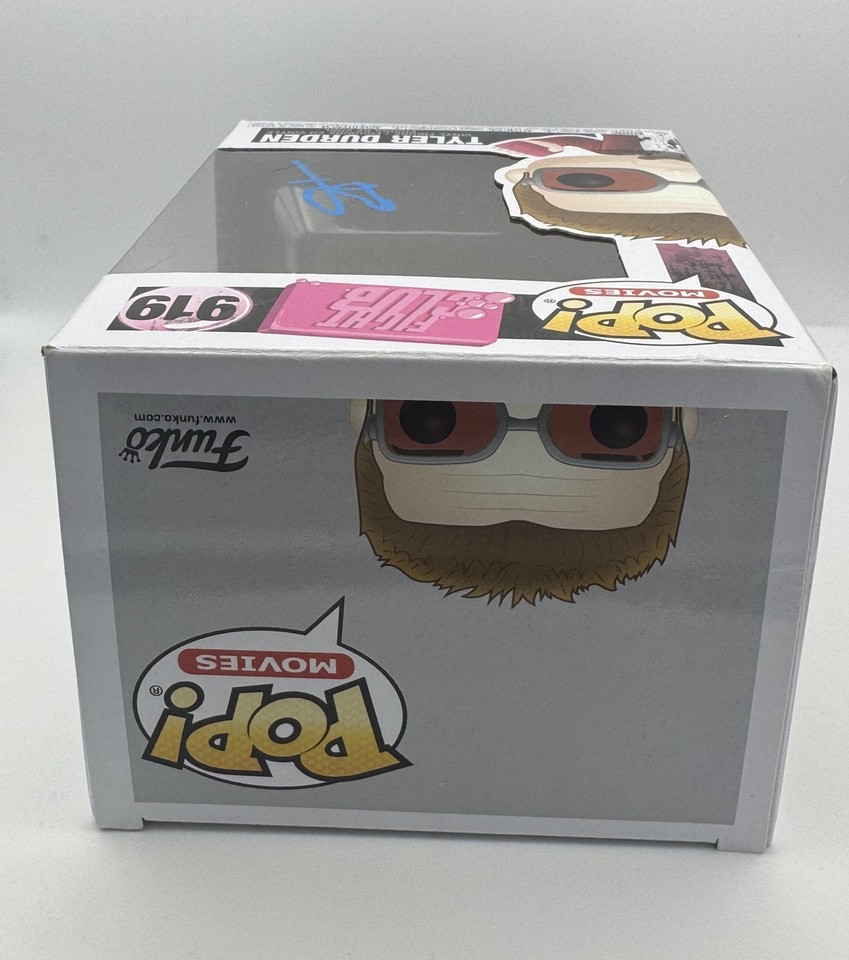 Brad Pitt "Fight Club" AUTOGRAPH Signed 'Tyler Durden' 919 Funko Pop C ...