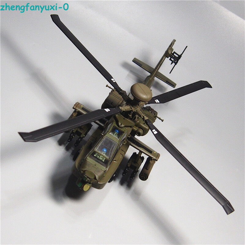 1:72 US Army AH64 Apache Gunship Alloy Model Military Aircraft Model Helicopter | eBay