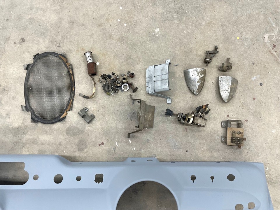 1949 1950 1951 Ford Shoebox Dash Panel, Blasted/Primered Dashboard, OEM ...