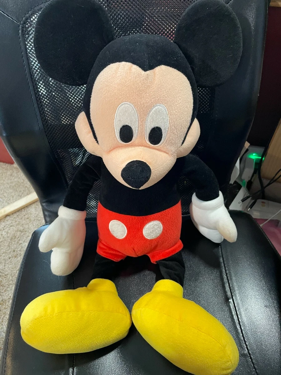 Large Stuffed Talking Mickey Mouse