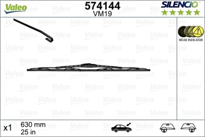 VALEO Silencio Wiper Blade 630mm 25" Fits MERCEDES W210 S210 Wagon ...