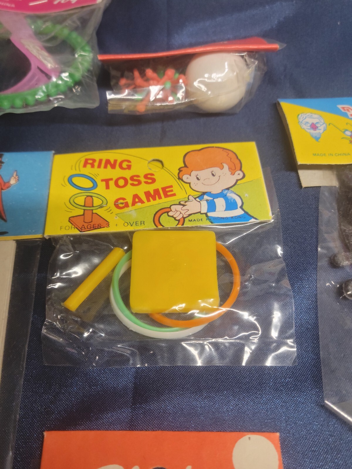 Vintage Plastic Dime Store Toys New In Packages Collection Toy Lot Of ...
