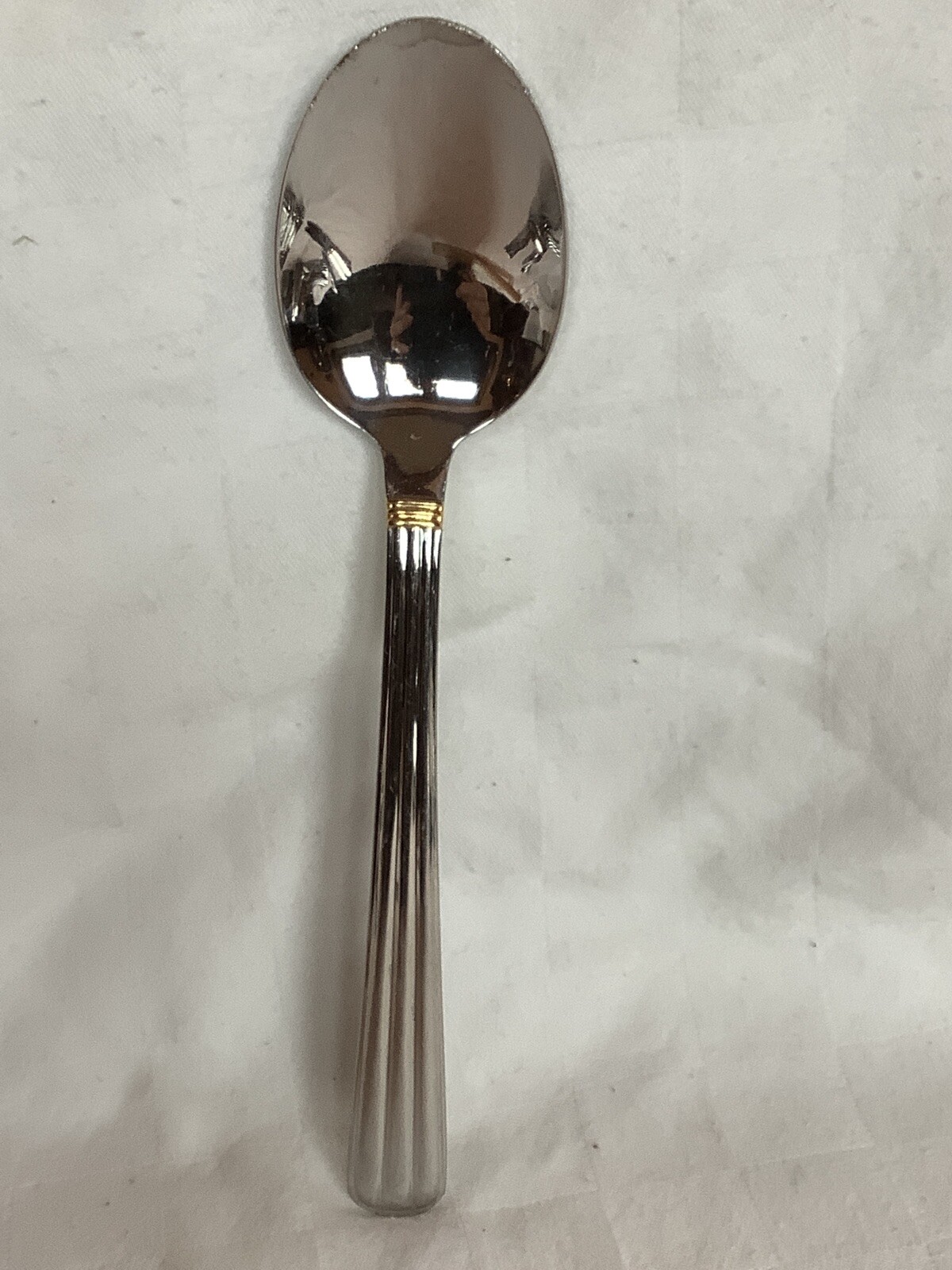 Cutipol Athena Gold Accent 18/10 Stainless Flatware Teaspoon SEE ...