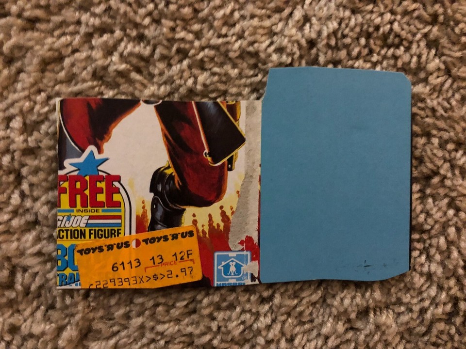 1985 GI Joe Crimson Guard File Card | eBay