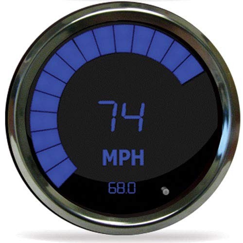 Intellitronix MS9222B 3-3/8 LED Digital Speedometer Programmable With High Speed | eBay