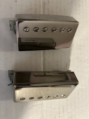Gibson Nickel Custombucker Pickup Set | eBay