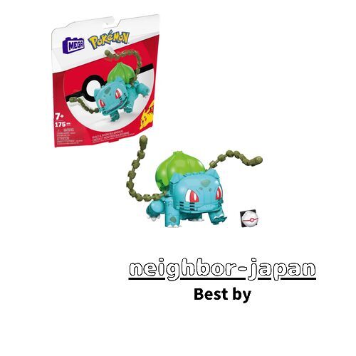 New Mega Pokémon Building Toys Set Build & Show Bulbasaur with 175 ...